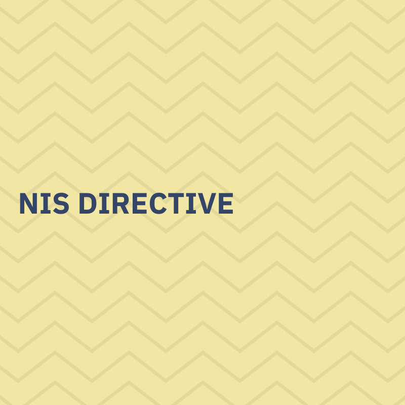 The NIS Directive - the EU cybersecurity framework